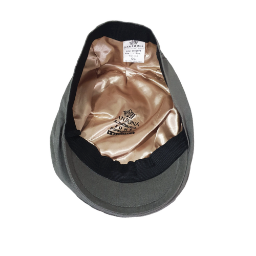 Boina Italiana Masculina Classic Cinza Escuro Leve