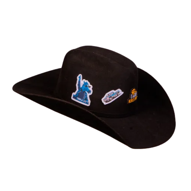 Comprar Online | Chapéu Country aba Formada Us Agroboys Feltro de Lã ...