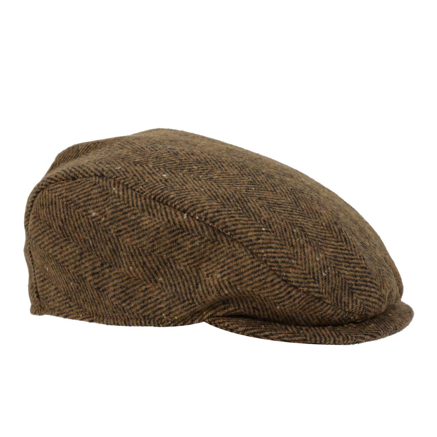Boina Masculina Tweed Marrom