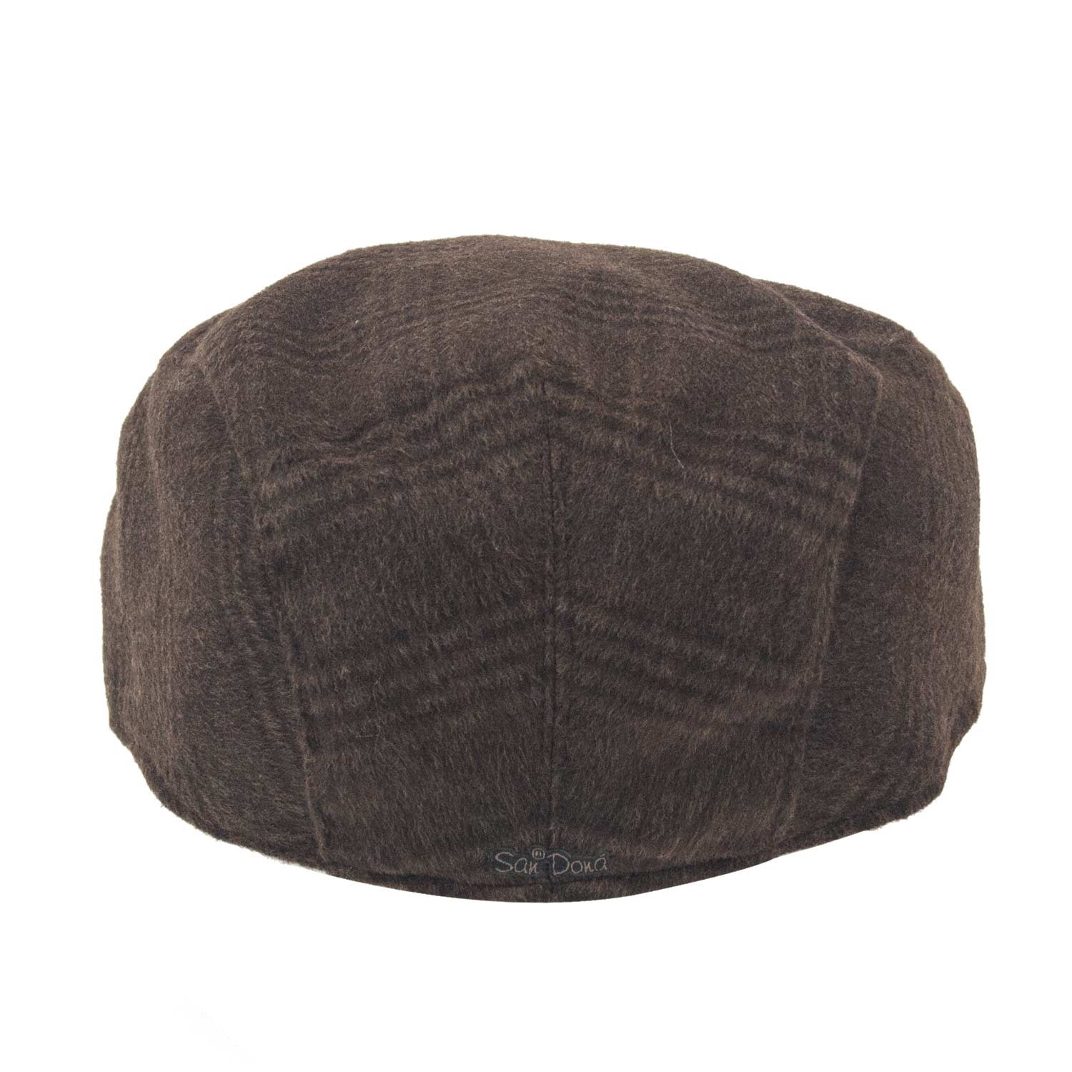 Boina de Frio Inverno Masculina Xadrez Marrom