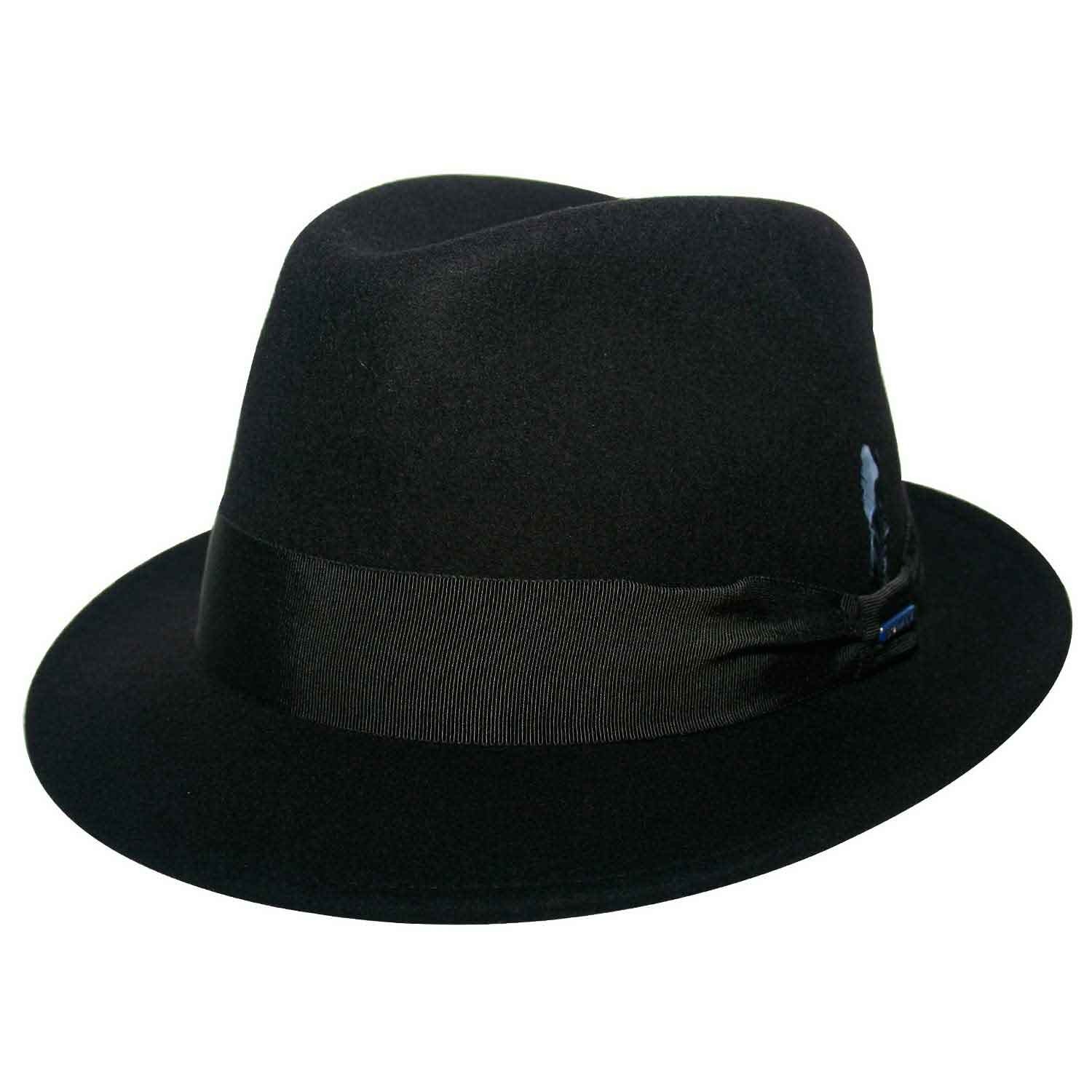 Chapéu Fedora Borsalino Preto Pralana